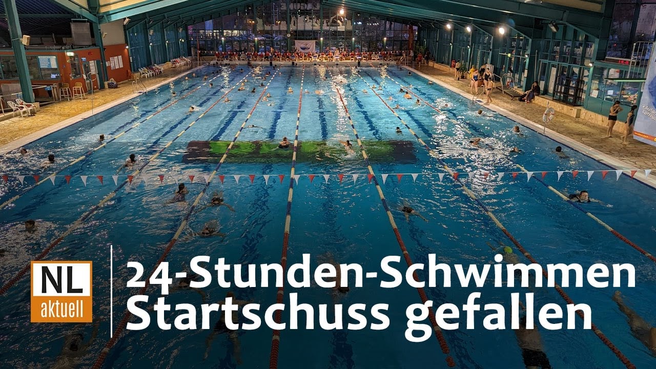 Startschuss gefallen! 24-Stunden-Schimmen in der Cottbuser Lagune ...
