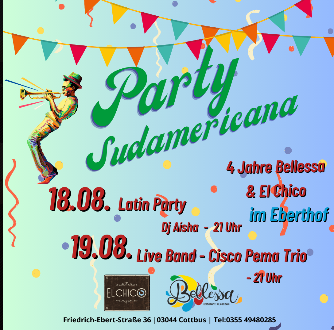 Bellessa & El Chico feiern 4 Jahre! Latin-Partywochenende in Cottbus | NIEDERLAUSITZ aktuell