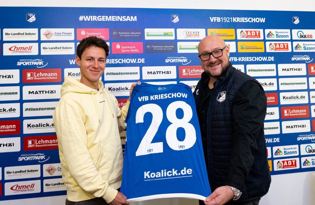 Ex-FCE-Kicker Clemens Fandrich unterschreibt beim VfB Krieschow ...