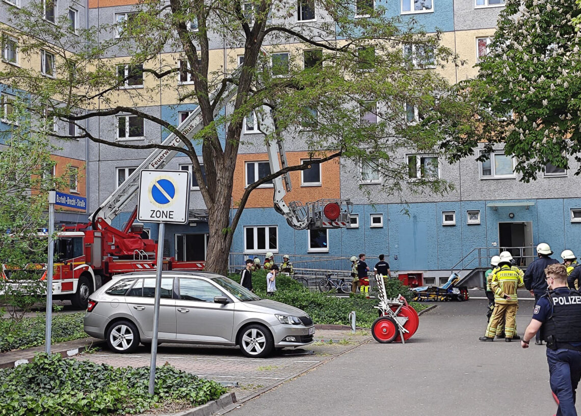Großeinsatz bei Brand in Cottbus-Sachsendorf | NIEDERLAUSITZ aktuell